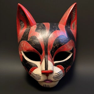 Anime Cat Mask Infused With Timeless Elegance – A Harmonious Blend of ...