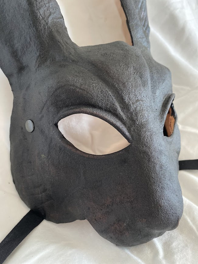 Enchanted Leather Venetian Rabbit Mask limited Edition. - Etsy