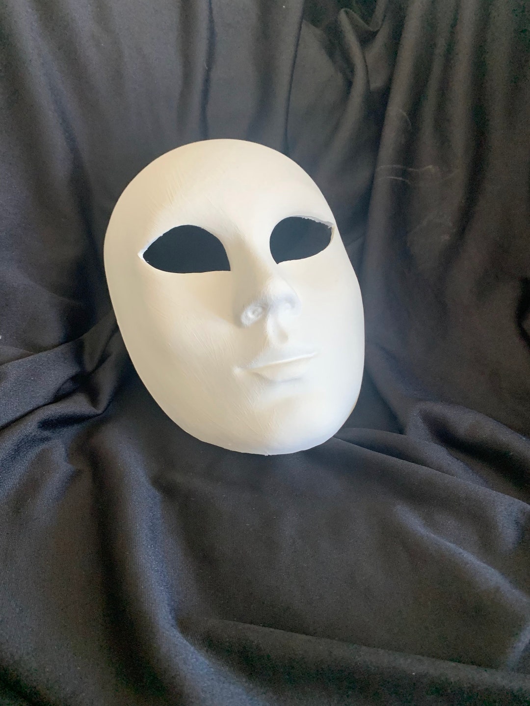 Discover the Ethereal White Venetian Mask, a Blank Canvas of Elegance ...