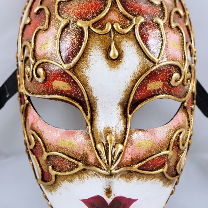 Full Face Masquerade Mask - Etsy