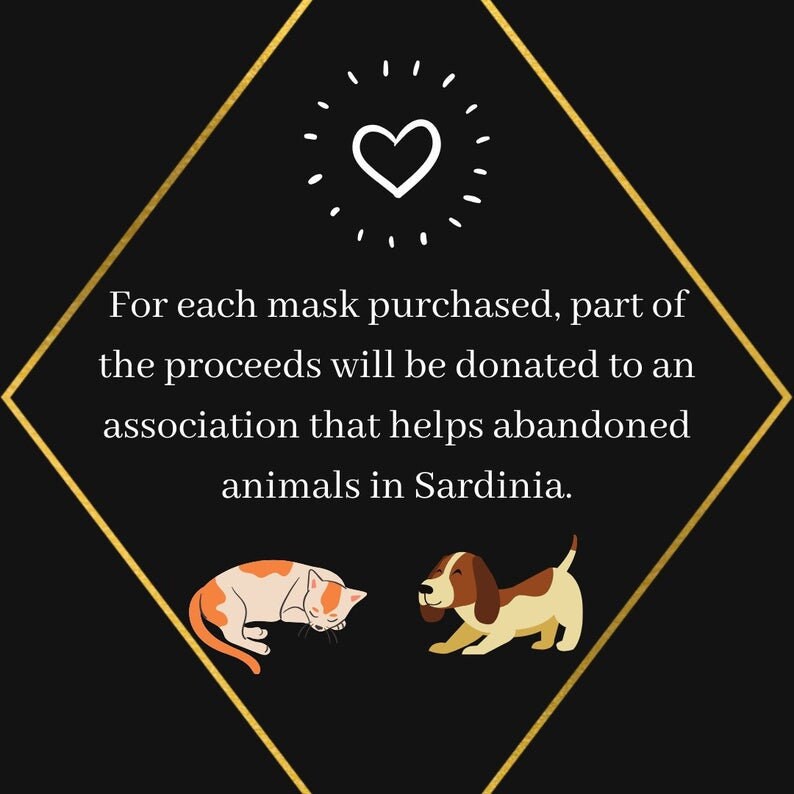 Bauta or Bautta Venetian Style Mask Hand Made in Paper Masks | Etsy