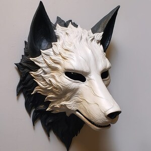 LIMITED EDITION. "venetian Sculpted Wolf Mask: A Work of Art to Show ...