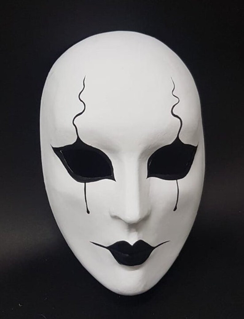 Limited Edition Pierrot's Face Original Venetian Handmade - Etsy