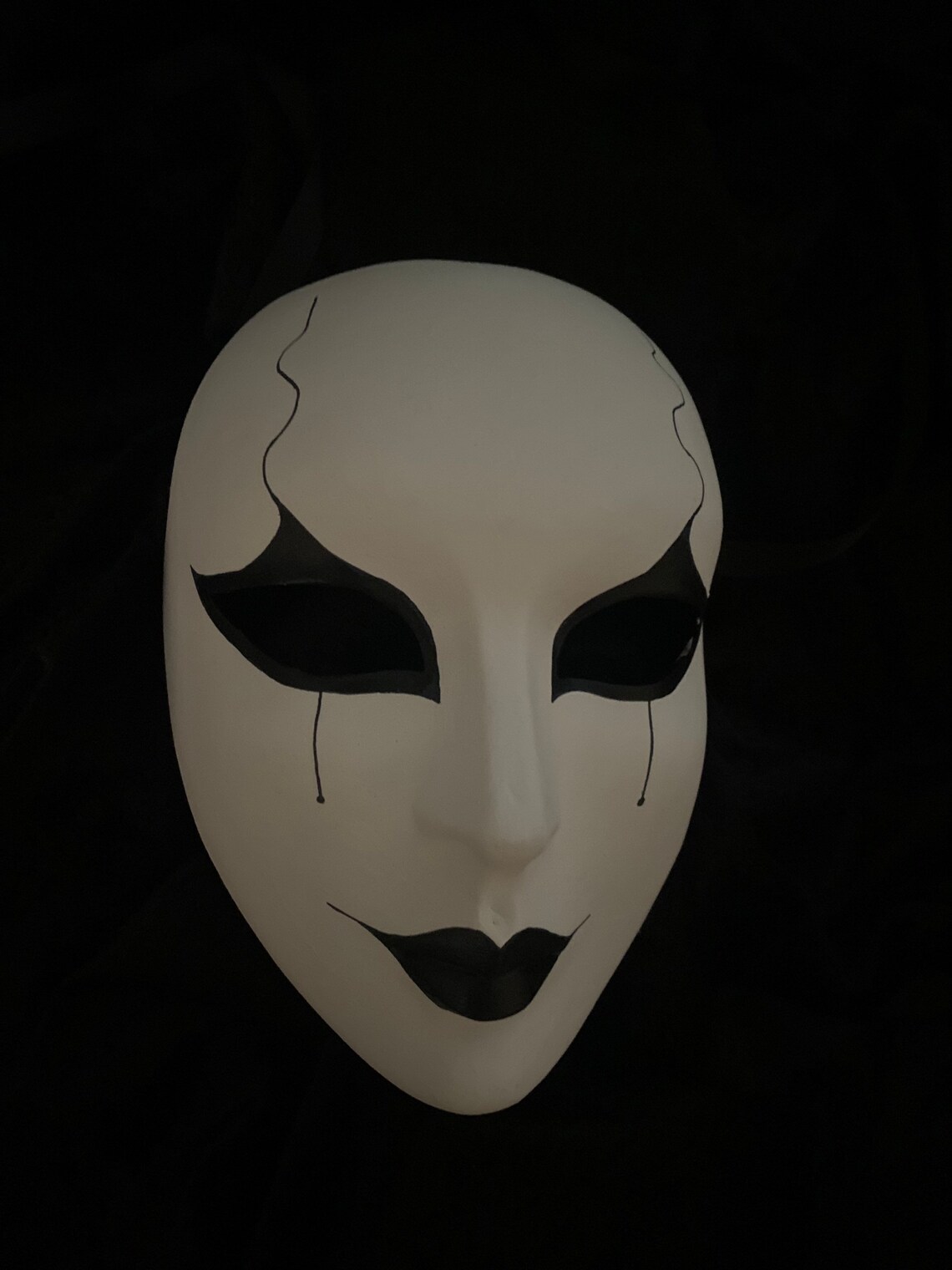 Limited Edition Pierrot's Face Original Venetian Handmade - Etsy