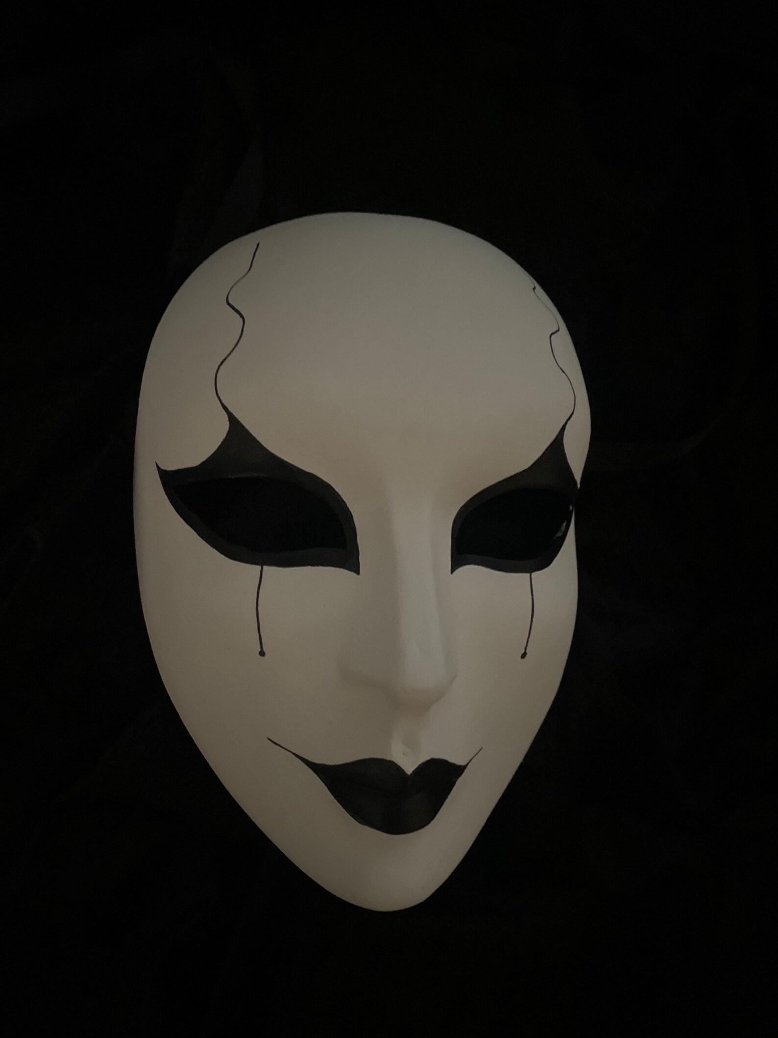 Limited Edition Pierrot's Face Original Venetian Handmade - Etsy