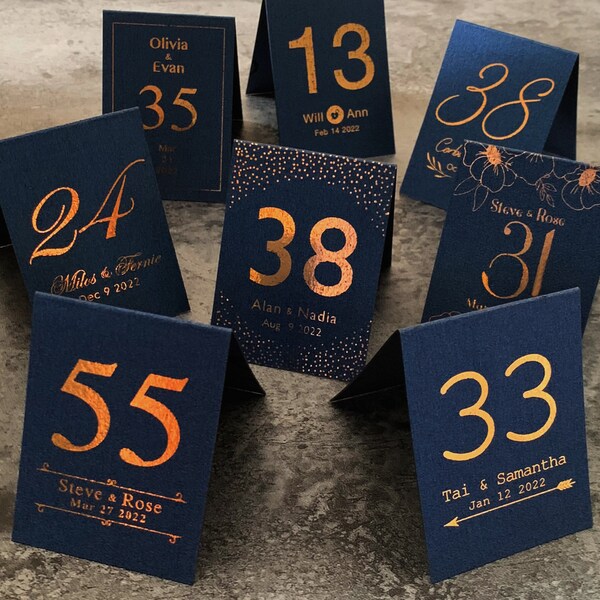 Golf Table Numbers - Etsy
