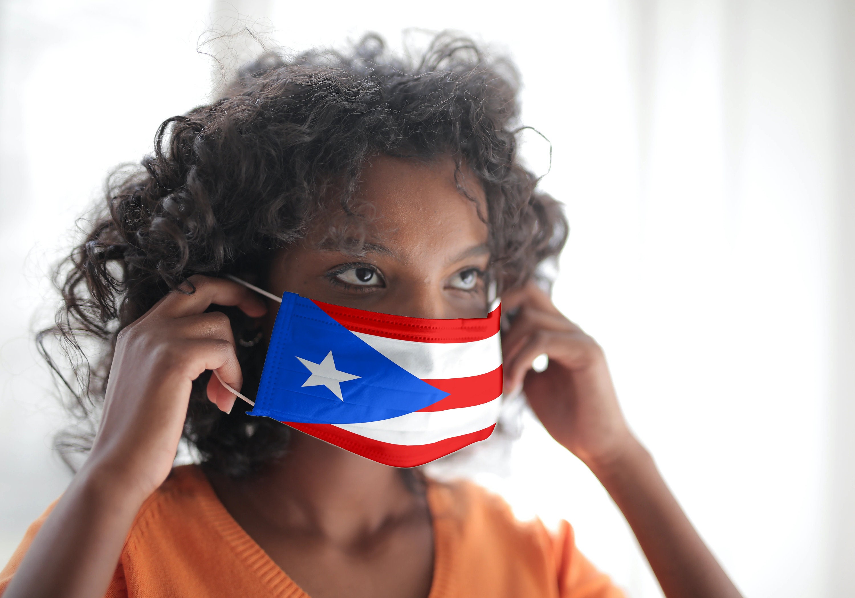 Puerto Rico Flag Face Mask Face Mask Puerto Rican Flag Flag Face Mask ...