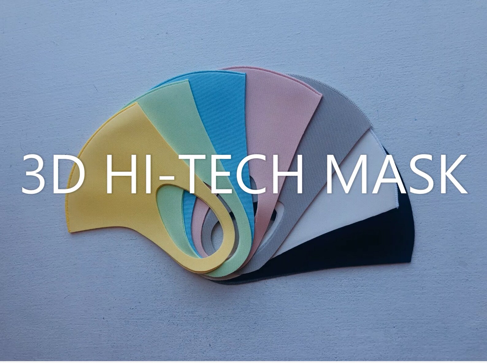 3D HI-TECH MASK Neo Microfiber Neoprene Washable Reusable - Etsy