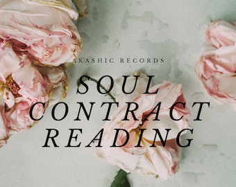 Soul Contract Chart Reading | Etsy