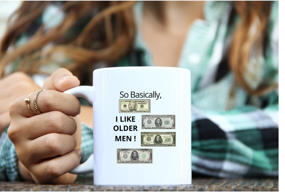 I LIKE OLDER MEN Coffee Mug. Girlfriend Gift. Funny Coffee - Etsy