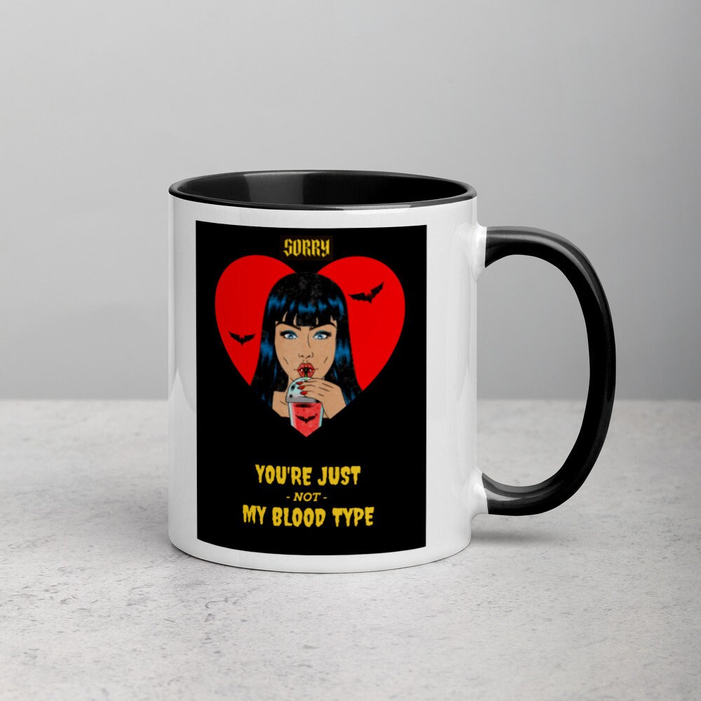 Vampire Mug Goth Coffee Mug Goth-style Mug Goth Mug. Blood - Etsy