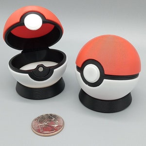 Pokeball 2 Pack Pokemon | Functional Articulated Mini Pokeballs | Desk ...