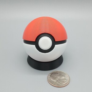 Pokeball 2 Pack Pokemon | Functional Articulated Mini Pokeballs | Desk ...