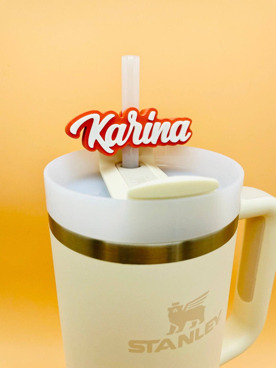 Personalized Name Straw Topper | Customized Straw Topper | Personalized ...