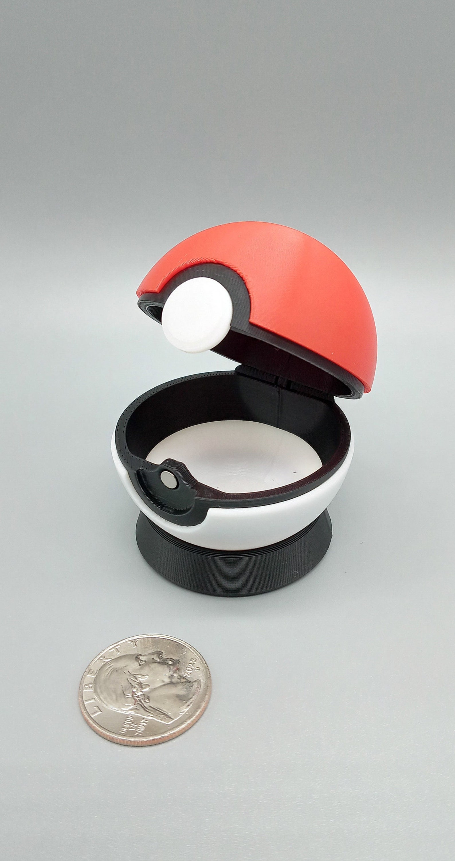 Pokeball 2 Pack Pokemon Functional Articulated Mini Pokeballs Desk Art ...