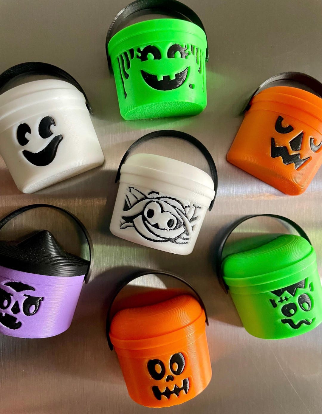 Halloween Magnets Mchalloween Boo Bucket, Halloween Home Decor ...