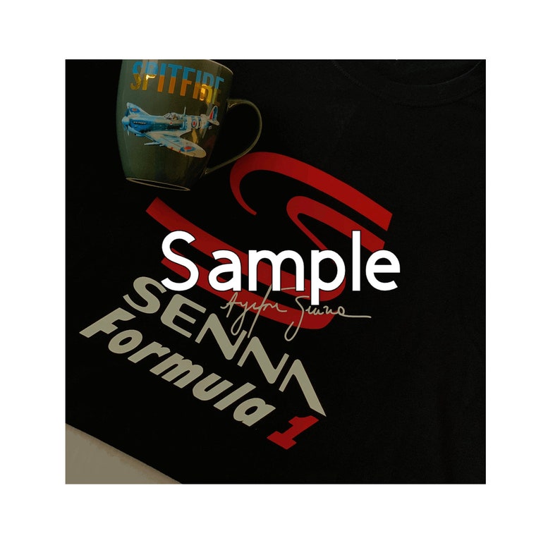 Ayrton Senna Formula 1 SVG File Only - Etsy