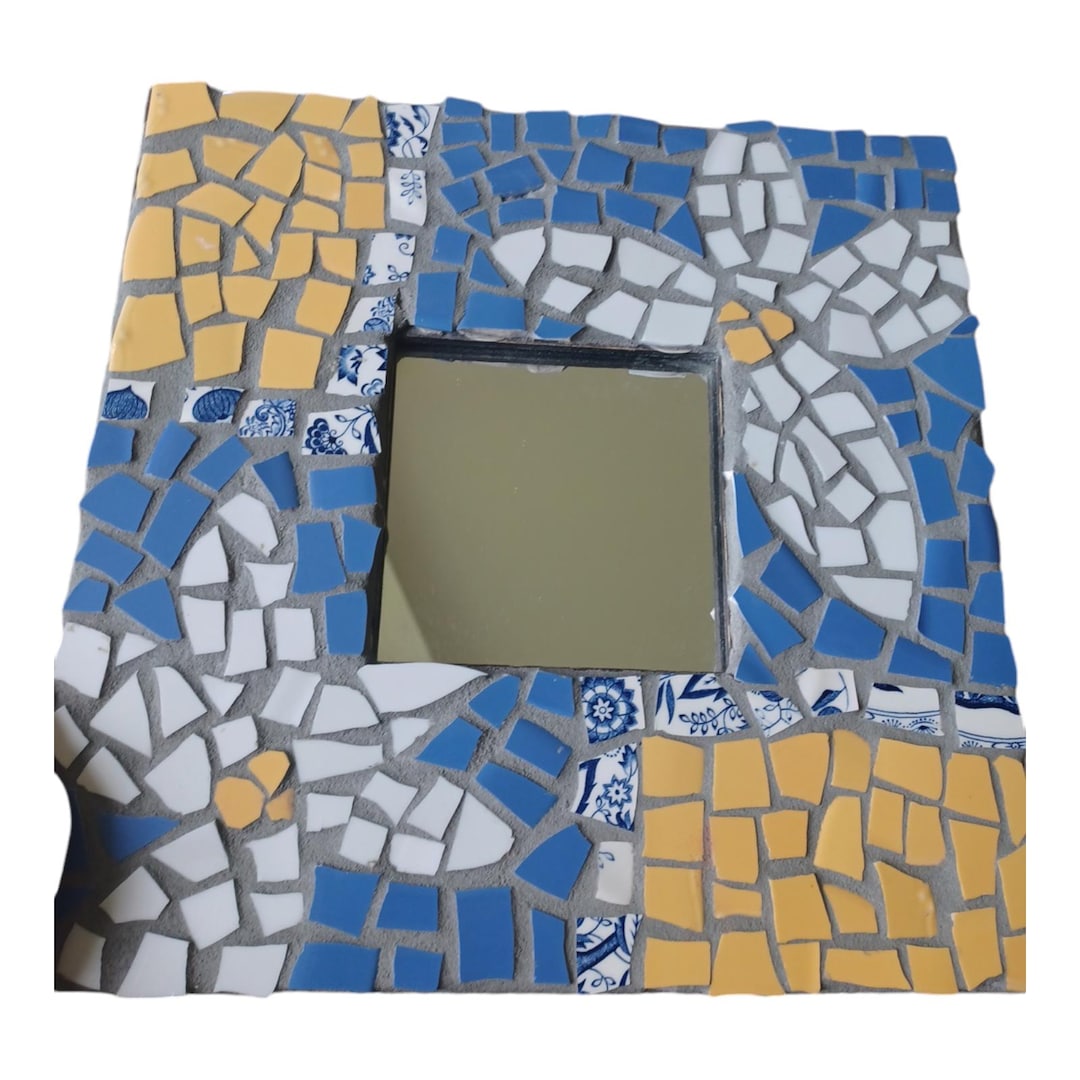 Mosaic Malma Mirror by Ikea 10 Inch Square - Etsy