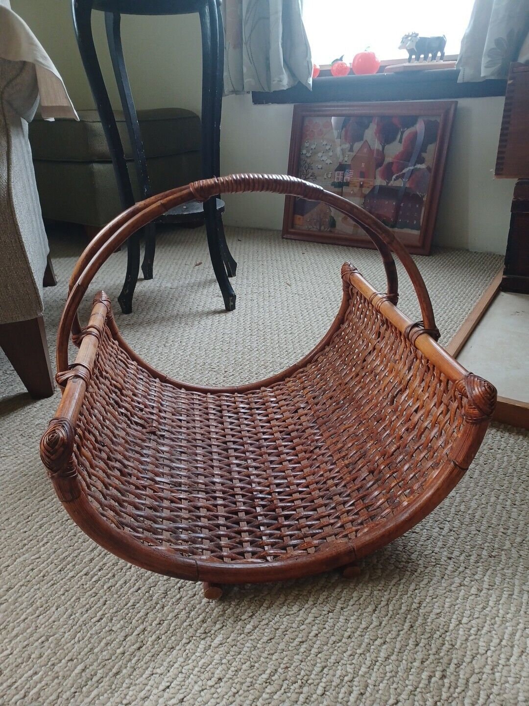 Old Hickory Indiana Antique Magazine Holder - Etsy