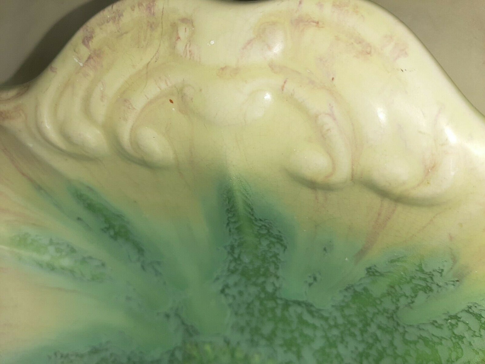 Rare Crown Devon Art Deco Artware Bowl Handpainted Splatter Pattern C ...