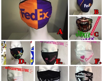 Ups Face Mask | Etsy