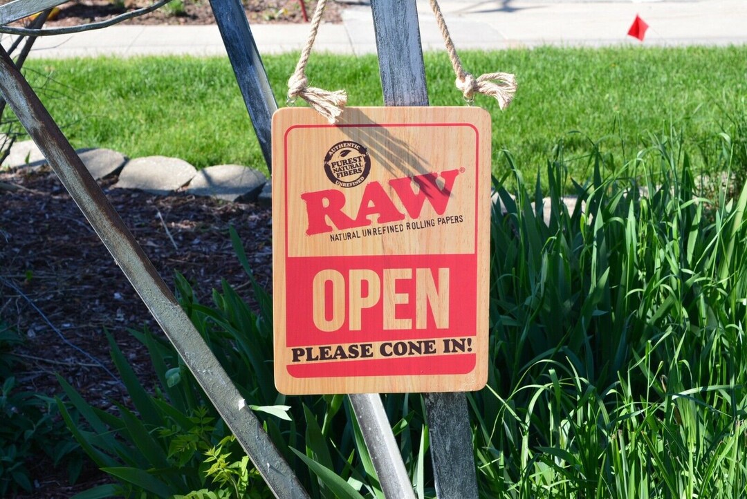 Raw - Wood Sign - Etsy