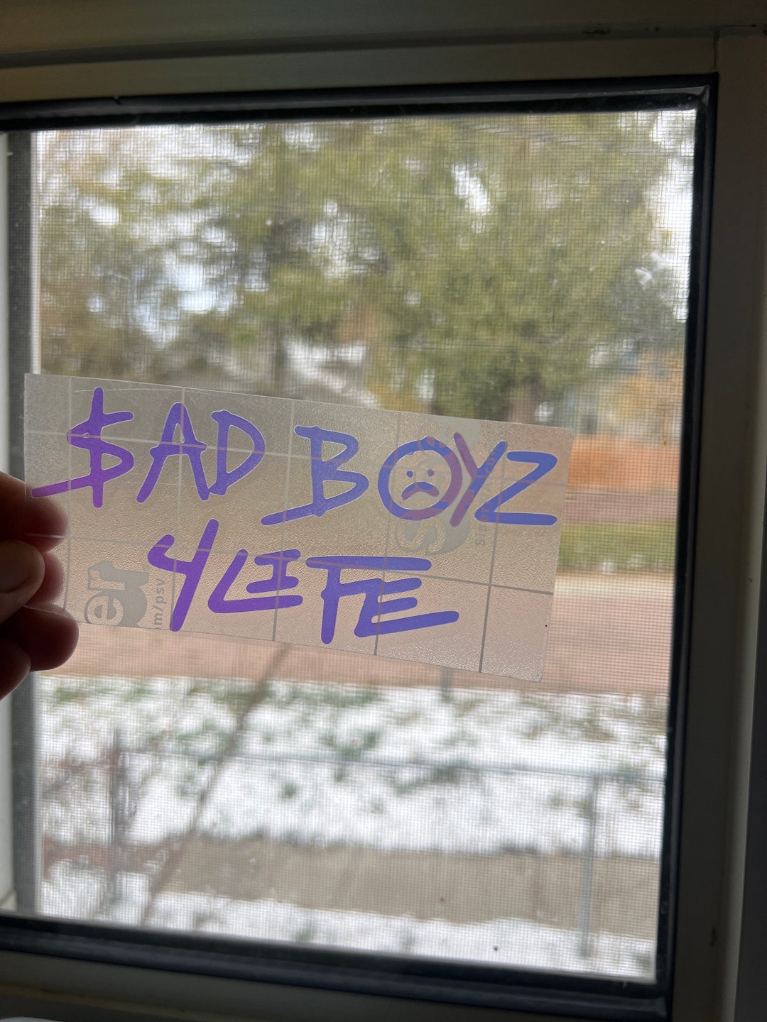 Sad Boyz Car Decal - Etsy