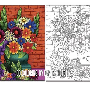 Coloring Books for Adults With 100 Random Themes Coloring Pages of ...