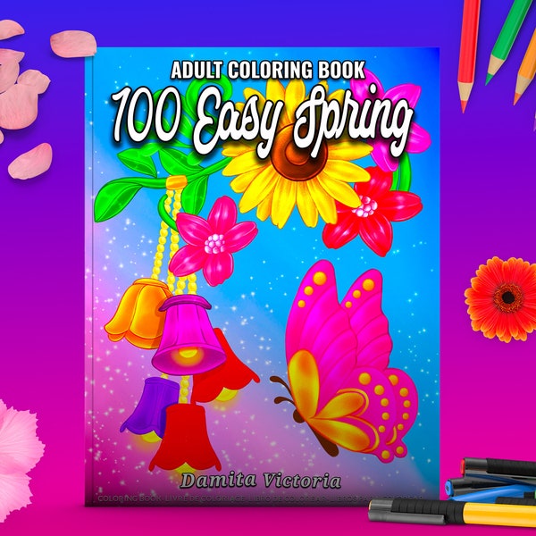 Coloring Pages for Seniors - Etsy