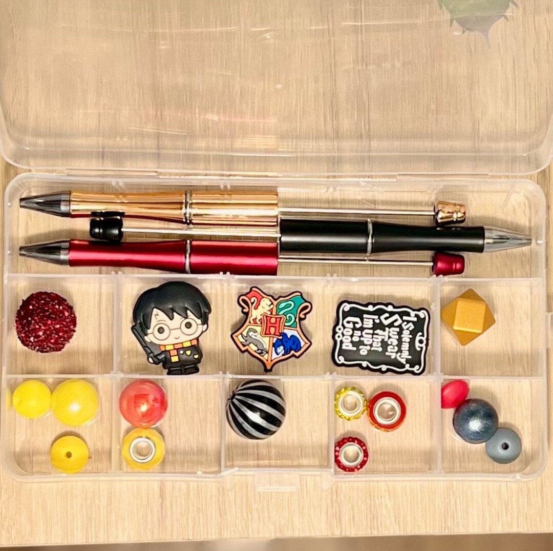 DIY Wizard School Beadable Pen Kit, Makes 3 Pens - Etsy