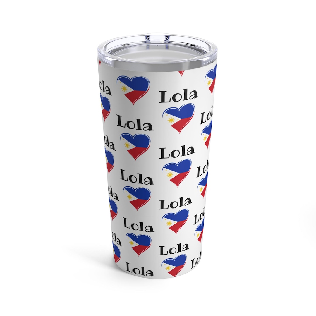 Lola Tumbler 20oz, Lola and Flag Tumbler 20oz, Lola Gifts, Lola ...