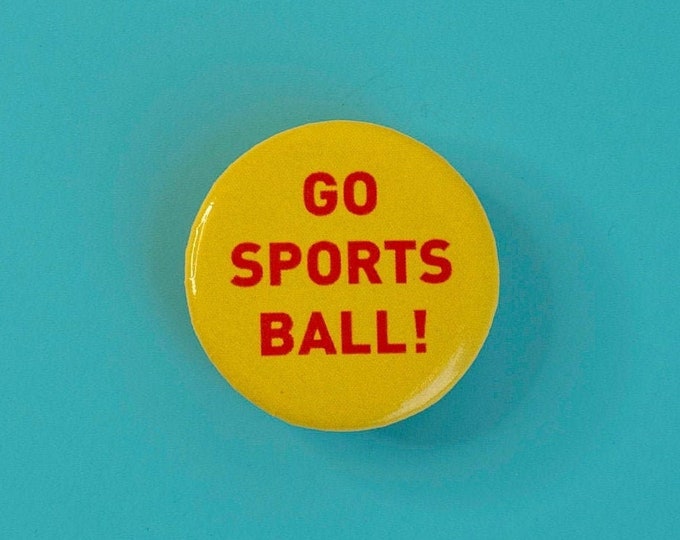 I'm a Huge Fan Pin Go Sports Ball - Etsy