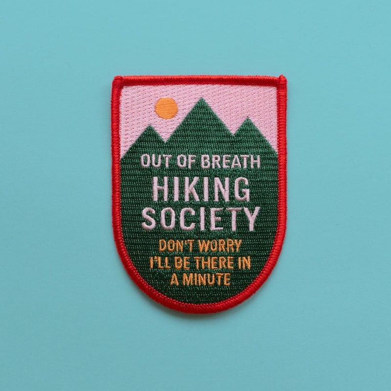 Embroidered Hiking Patches - Etsy