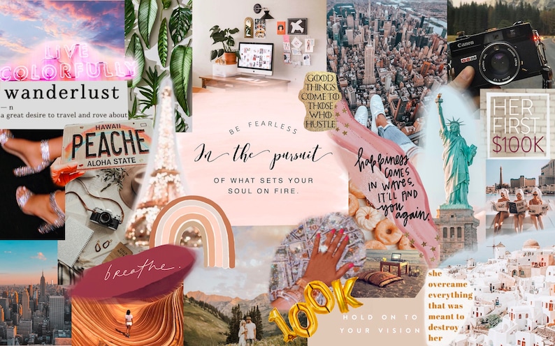 Custom Laptop Wallpaper Collage Wallpaper Laptop Wallpaper - Etsy