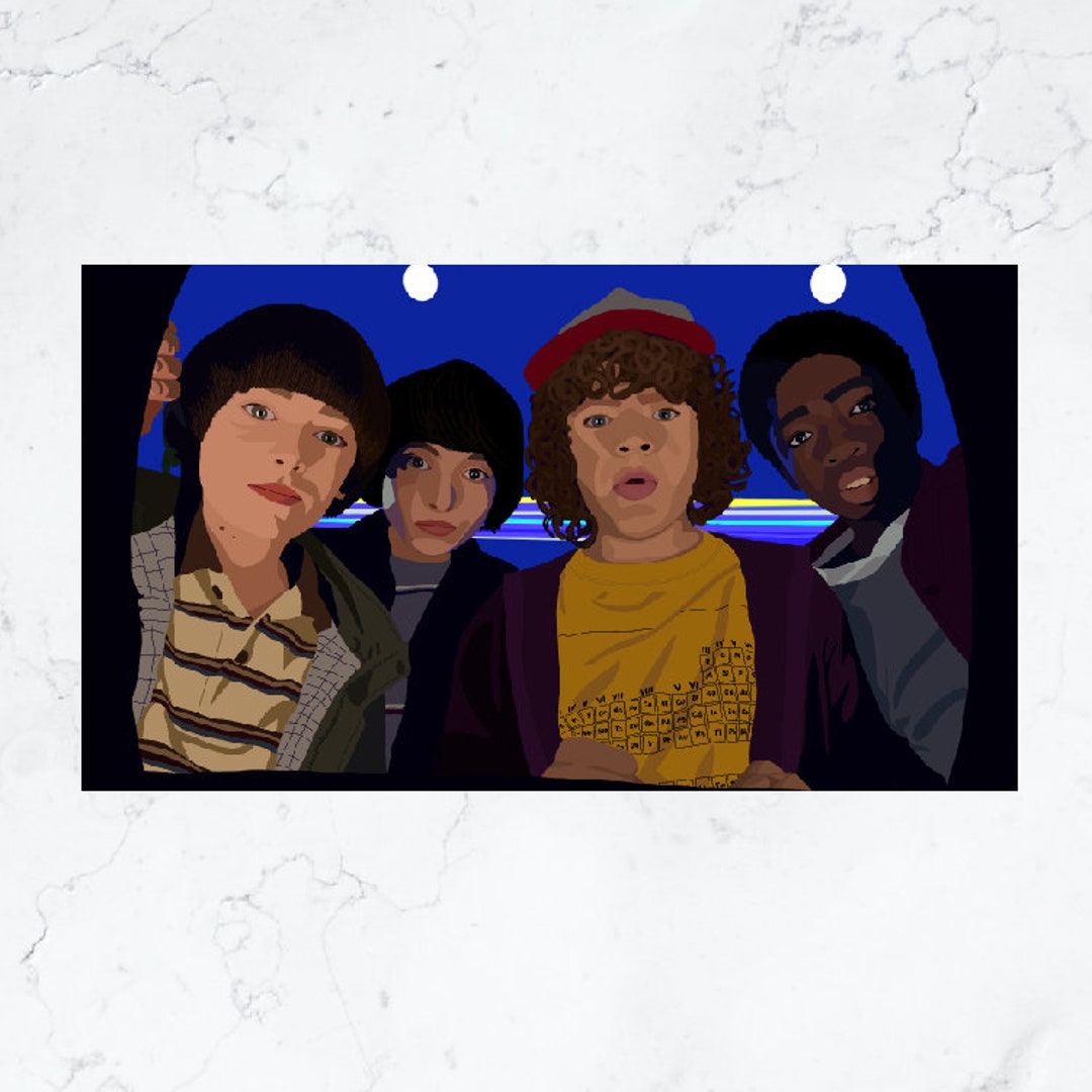 Stranger Things Sticker, TV Show Decal, Stranger Things Decal, TV Show ...