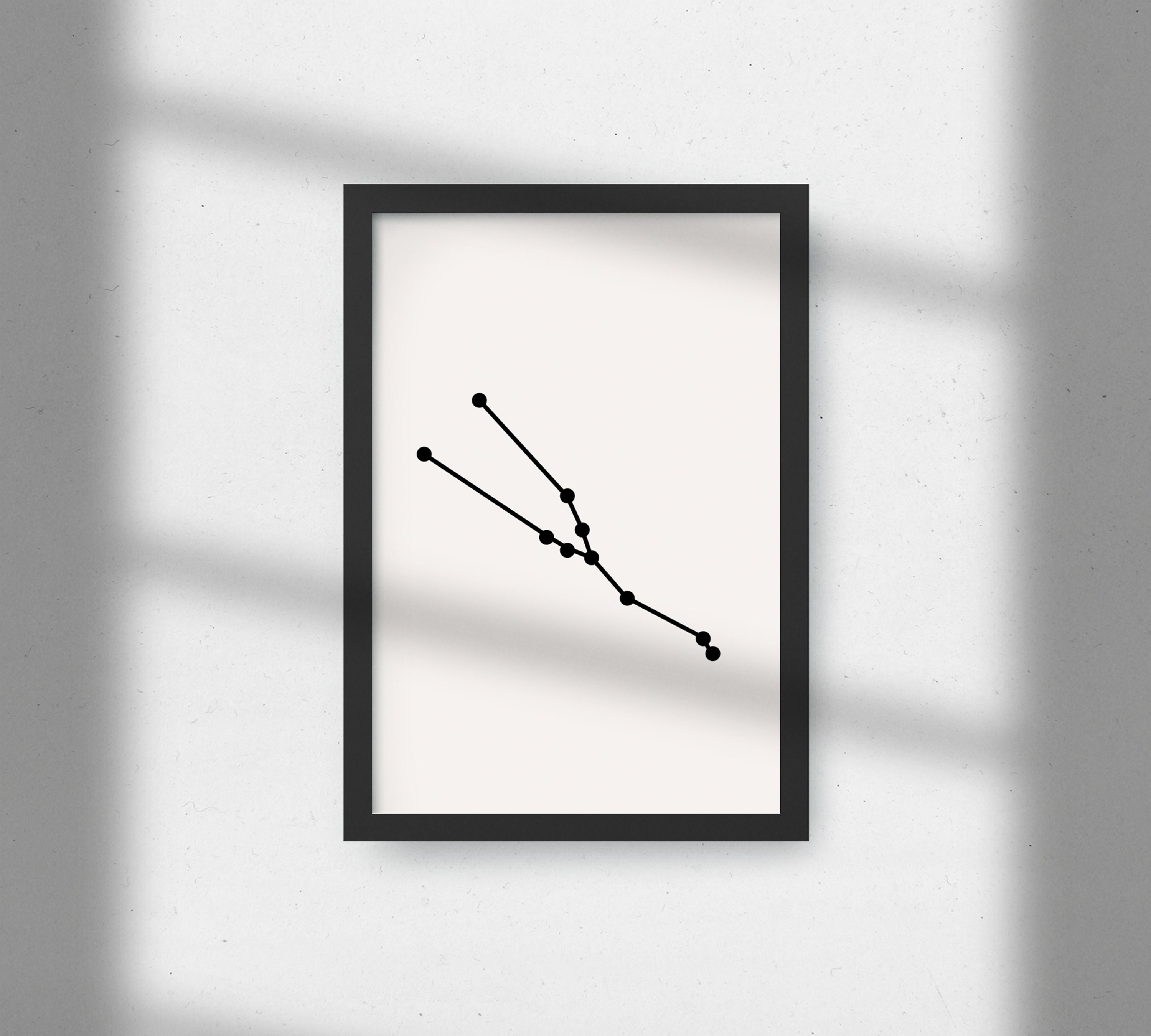 Taurus Digital Print Digital Download Minimalist Art - Etsy