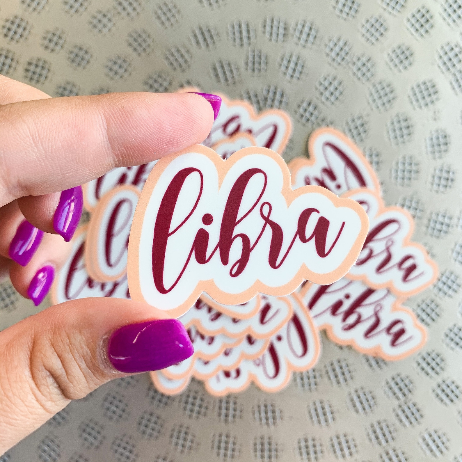 Libra Zodiac Sign Sticker Libra Sticker Water Bottle - Etsy UK