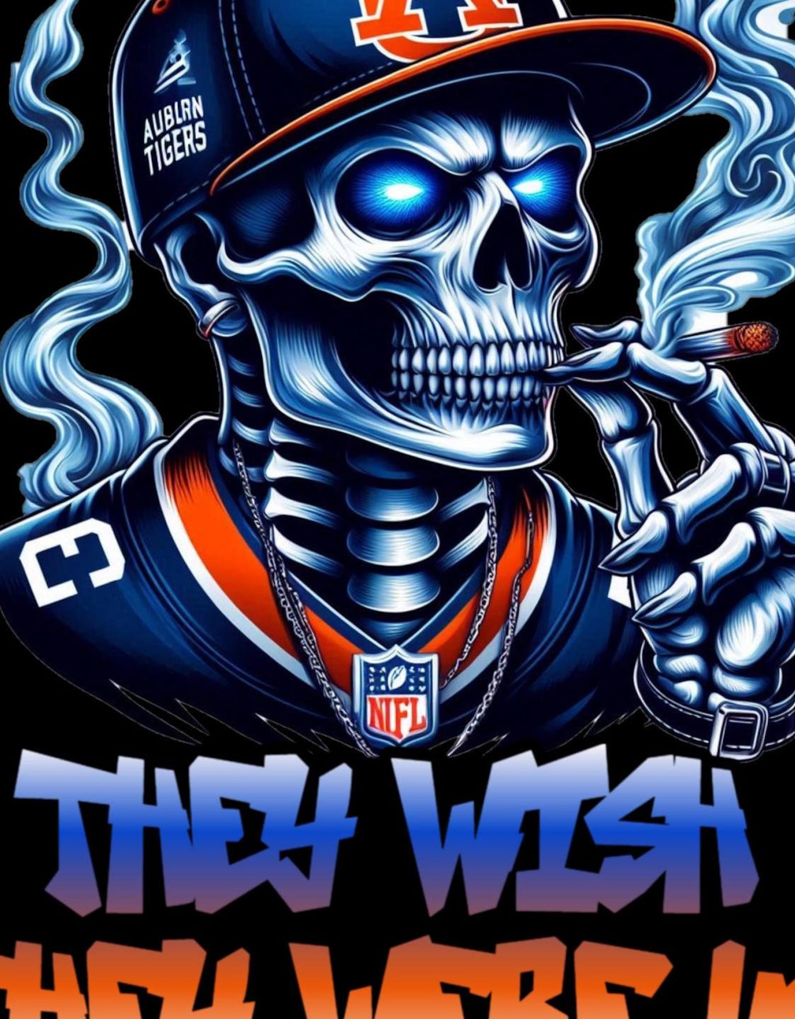 Auburn Skeleton - Etsy