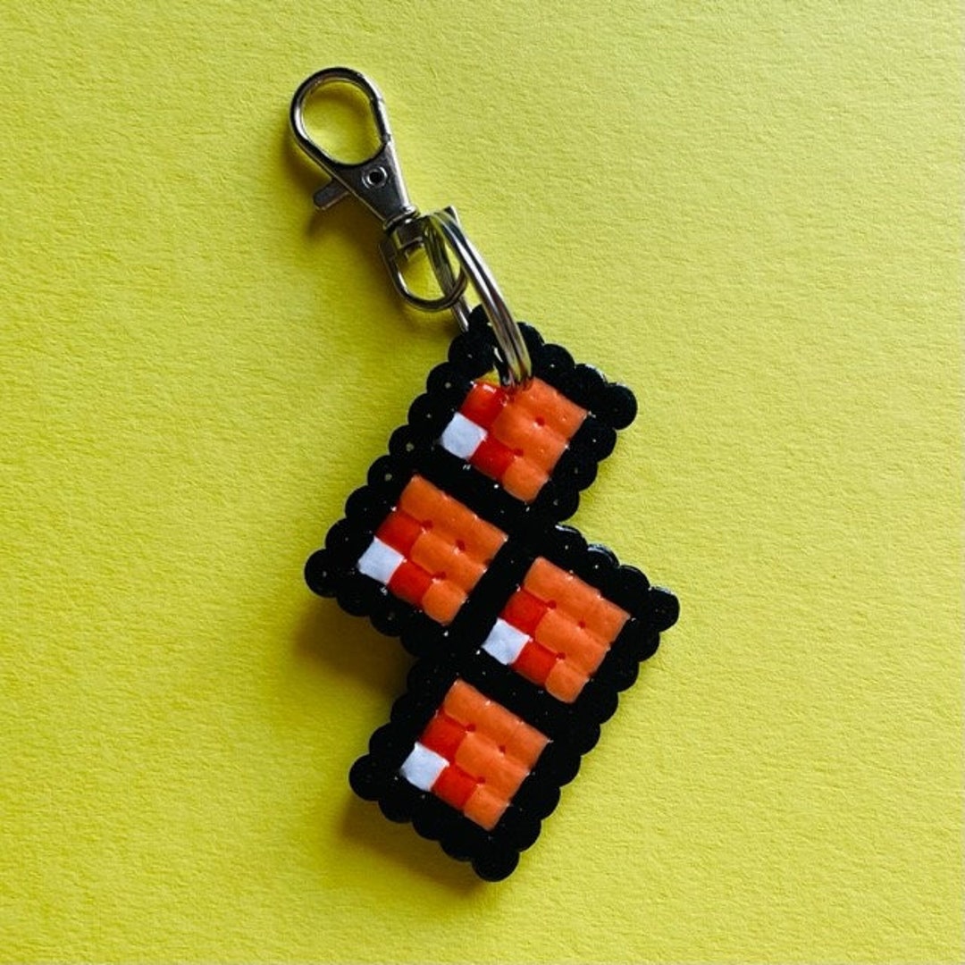 Tetris Inspired Keychain / Pixel Art - Etsy
