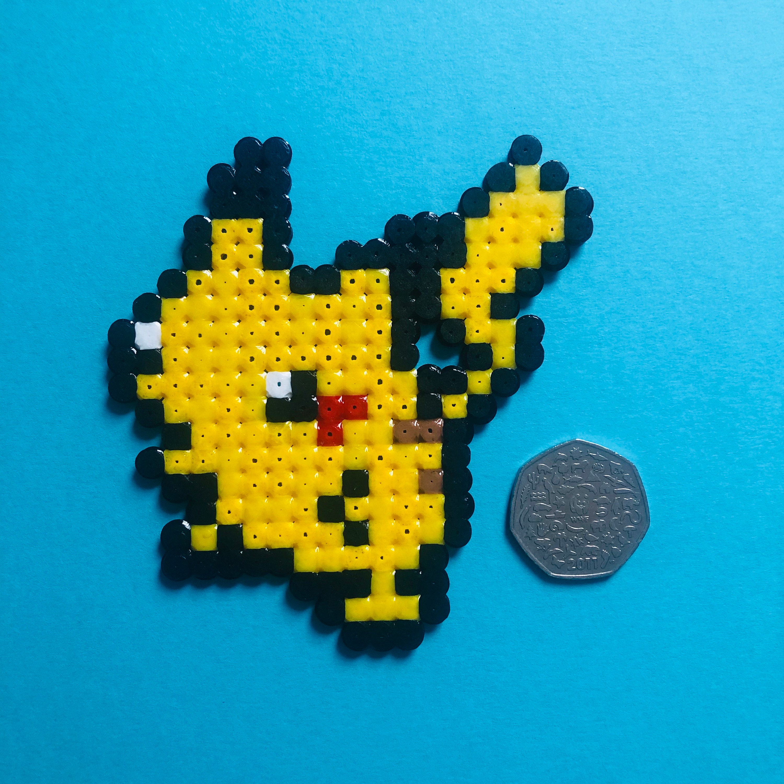 16X16 Pikachu Pixel Art