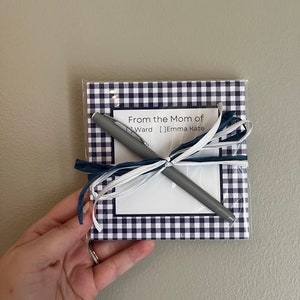 Mom Notepad L Personalized Notepad L Mom of L Back to School | Lunch ...