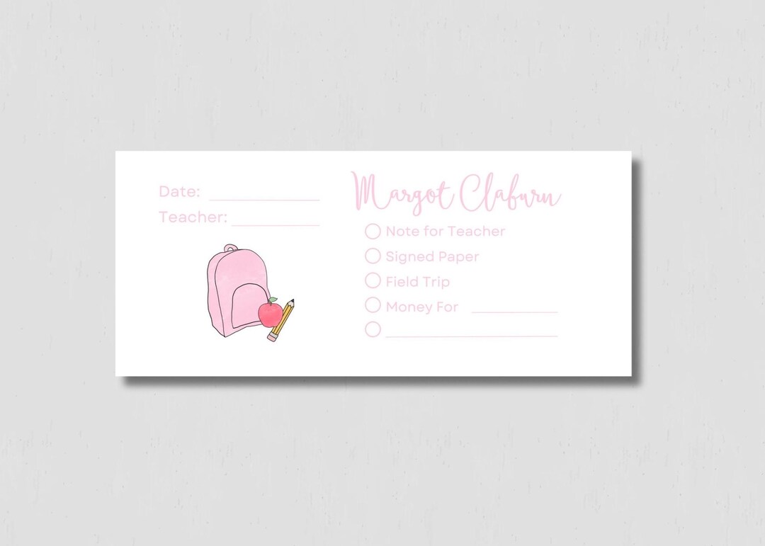 School Money Envelope | Personalized Envelope School | Envelopes for ...