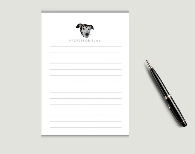 Custom Dog Notepad, Personalized Dog Notepad, Custom Pet Notepad ...