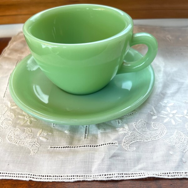 Jadeite Cup - Etsy