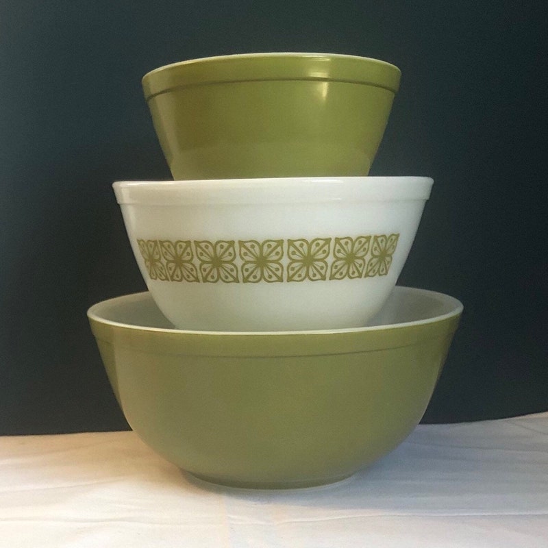 Pyrex Flowers - Etsy