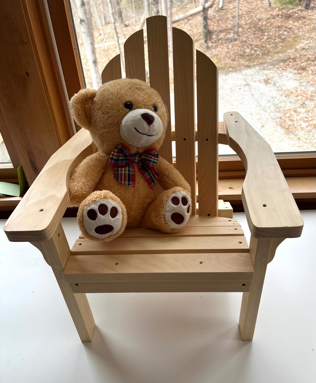 Mini Adirondack Chair I Perfect Baby Gift I Pink or Blue Toddler Chair ...