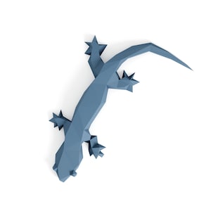 Lizard, Printable PDF Template, Papercraft, Download, 3d, Low Poly ...