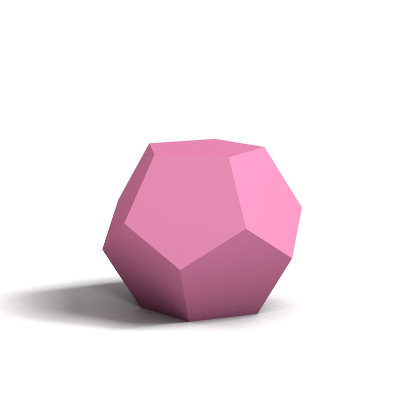 Simple Objects Printable PDF Template Papercraft Download - Etsy Canada