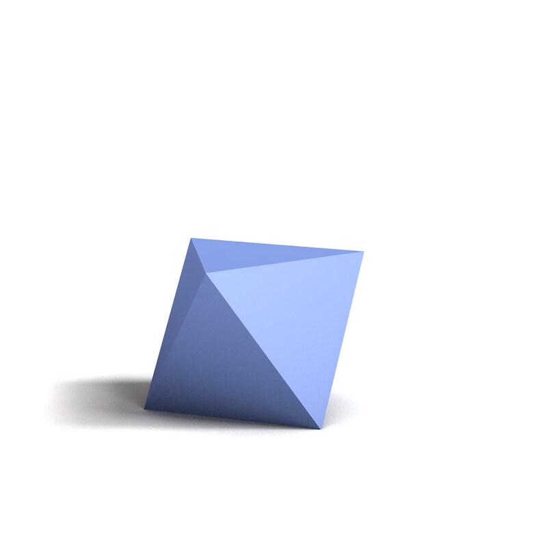 Simple Objects, Printable PDF Template, Papercraft, Download, 3d, Low ...