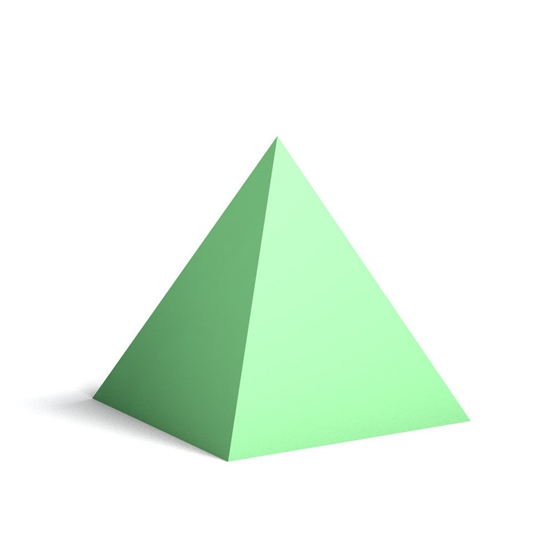 Simple Objects, Printable PDF Template, Papercraft, Download, 3d, Low ...